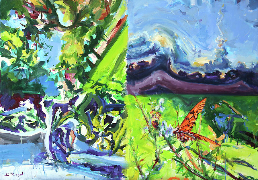 Small Things Painting by Simon Boyd | Pixels