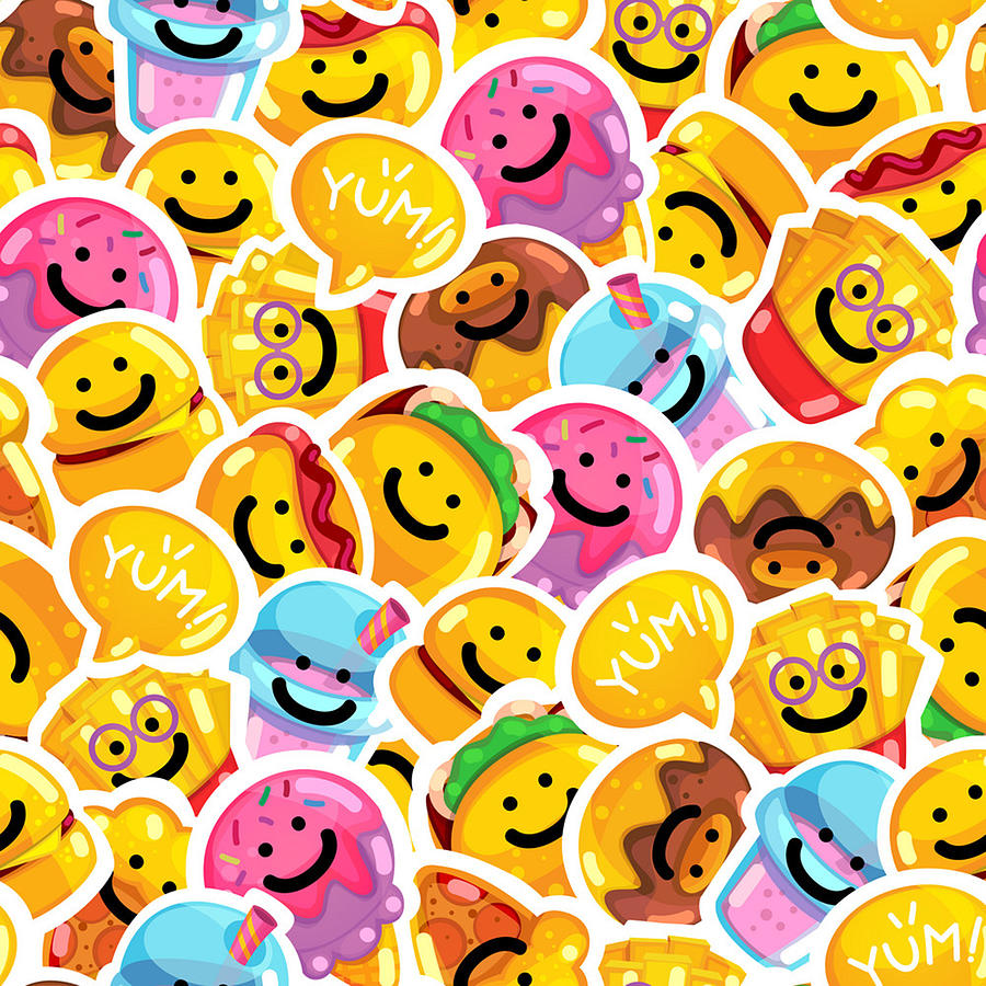 Smileys Digital Art by Rhandz Ballesteros - Fine Art America