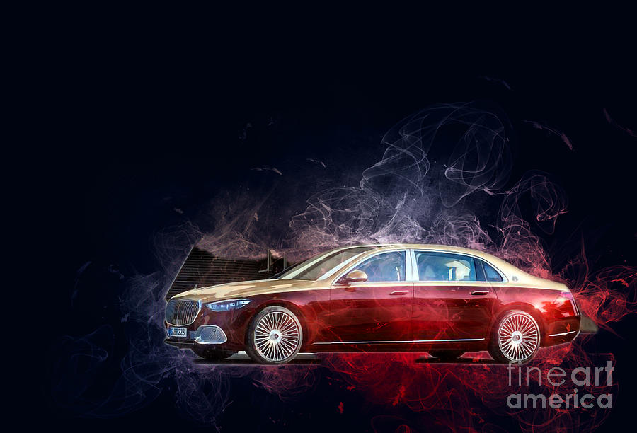 SMK02931 Mercedes-Maybach S 580 2020 Cars Guangzhou Motor Drawing by ...