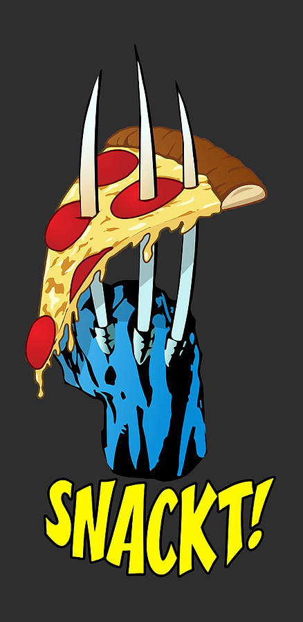 Snackt Digital Art by West Stone - Pixels