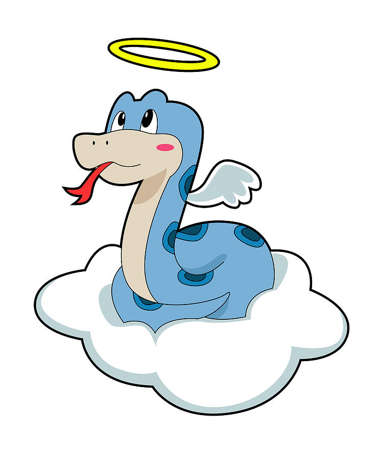 Snake Cloud Angel Painting by Markus Schnabel - Fine Art America