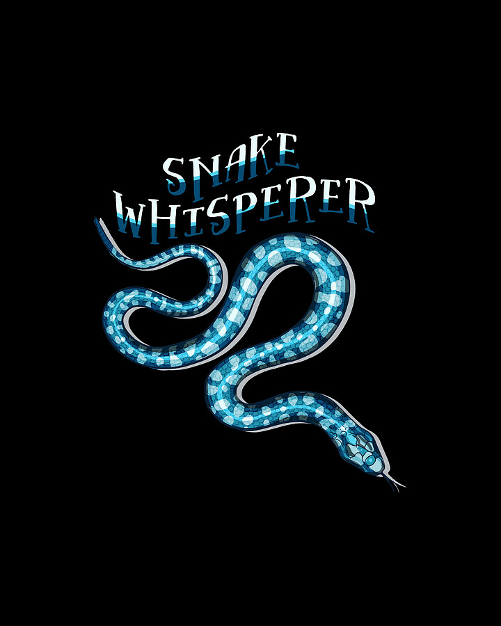 Snake Whisperer Reptile Animal Python Cobra Gift Digital Art by Thomas ...