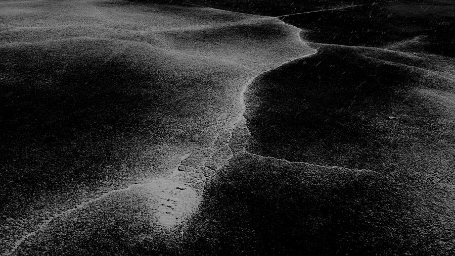 Snow Lines Photograph by Fang Norwood - Fine Art America