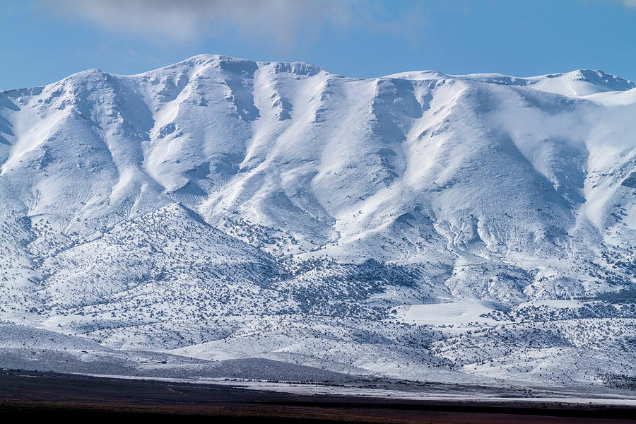 Snow on the Atlas Mountains in Morocco Photograph by Lindley Johnson ...