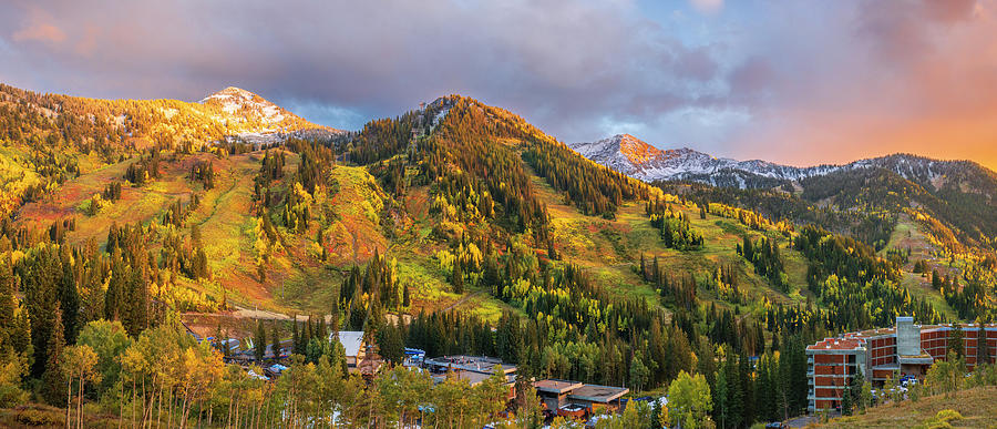 Snowbird Fall Panorama Photograph by Wasatch Light - Fine Art America