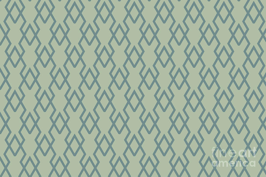 Soft Aqua Blue Green Tessellation Line Pattern 19 2021 Color of the ...