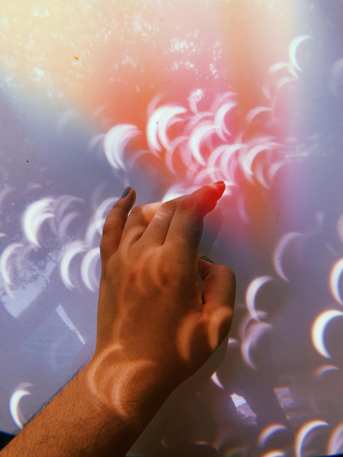 Solar eclipse pinhole effect Photograph by Deepra Gagneja - Fine Art ...
