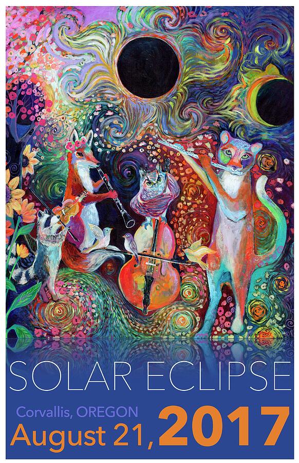 Solar Eclipse Poster 2017 Corvallis Oregon Digital Art by Jennifer ... Solar Eclipse Poster 2017 Corvallis Oregon Digital Art by Jennifer ...