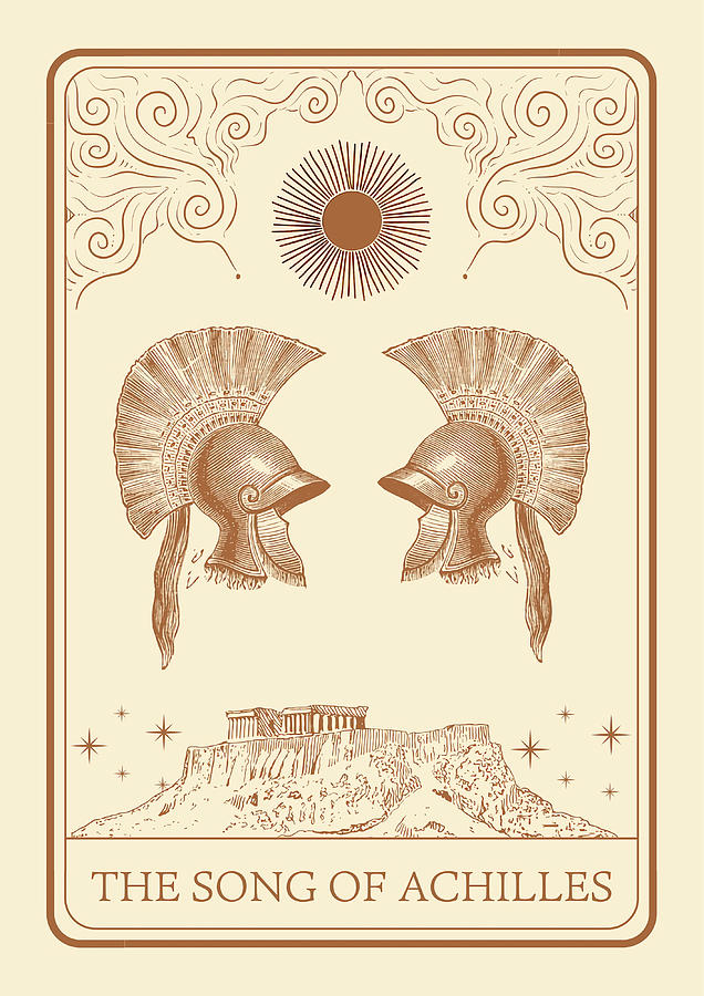 Song of Achilles Madeline Miller Poster 80s Painting by Palmer Beth ...