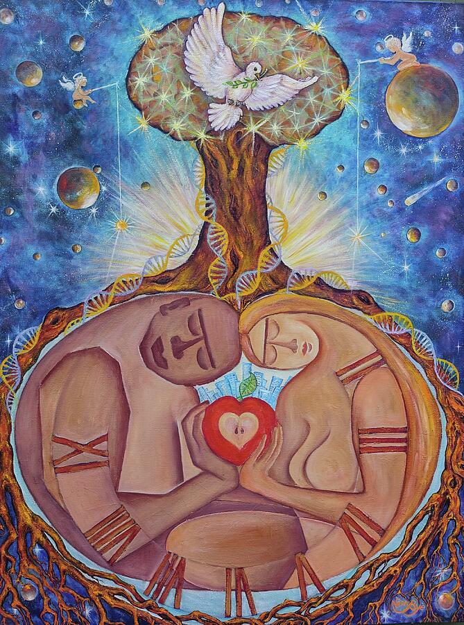 Source Painting by Vera Bye - Fine Art America