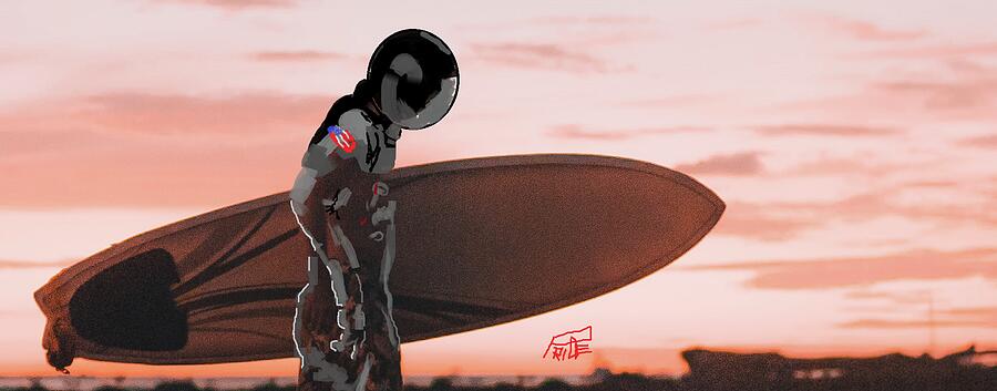 Space-dude End Of The Surf Mixed Media by Jyme Pride - Fine Art America Space-dude End Of The Surf Mixed Media by Jyme Pride - Fine Art America