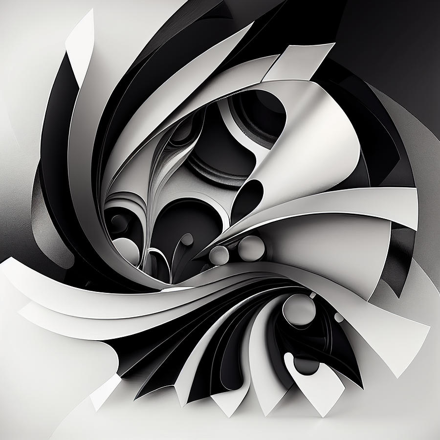 Sparse complexity Digital Art by Michael Pearl - Fine Art America