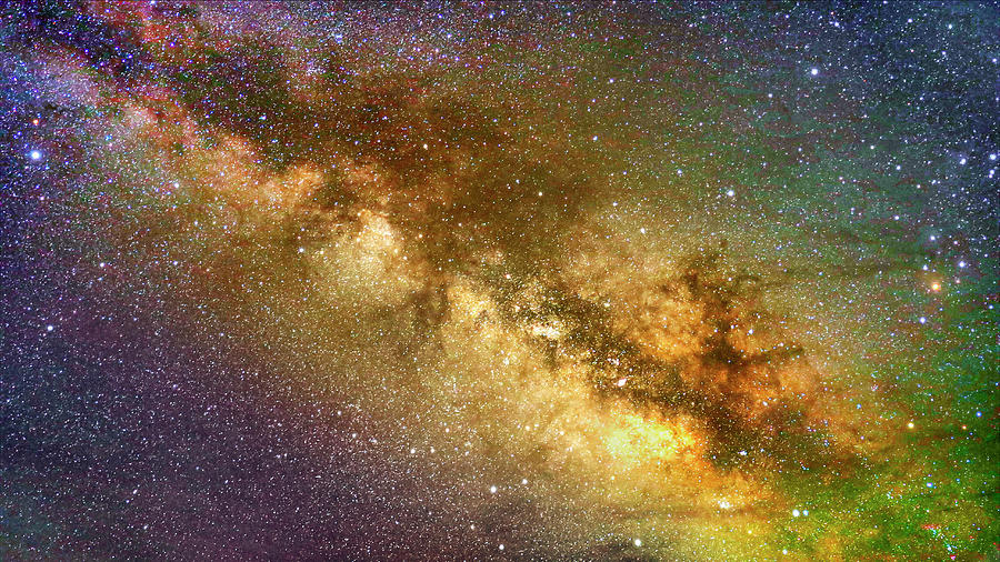 Spectacular galactic core of Milky Way Galaxy Photograph by James Brey ... Spectacular galactic core of Milky Way Galaxy Photograph by James Brey ...