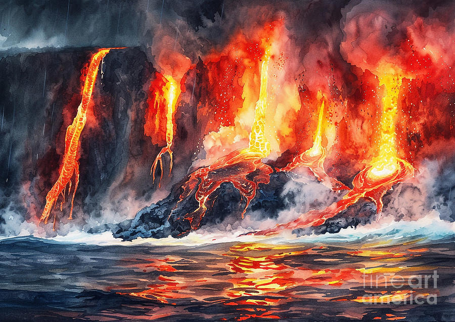 Bebida De Lava Hawaiana