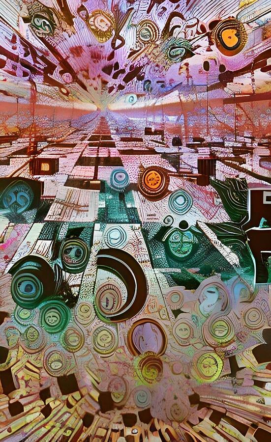 Spectres of the Nodes 7 Digital Art by Sandra Ware - Fine Art America