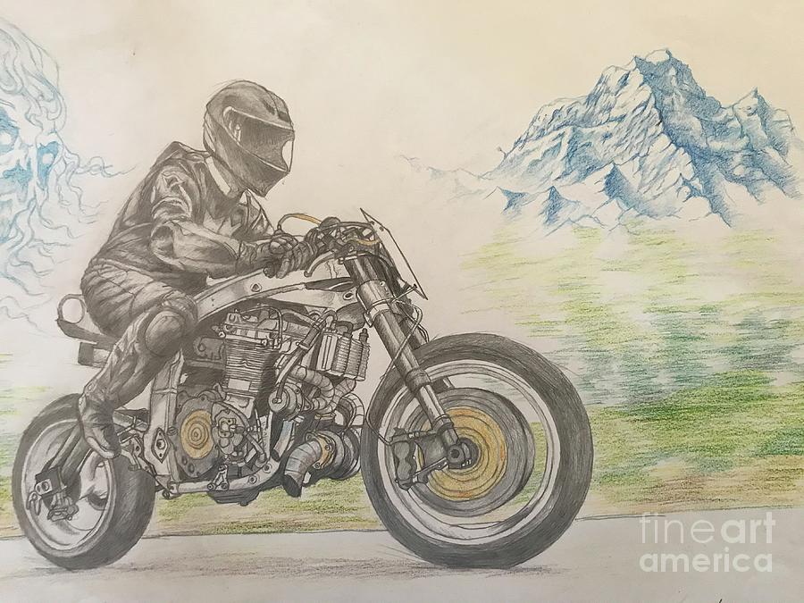 Mad max speed Drawing by Bert Eaglefield | Fine Art America