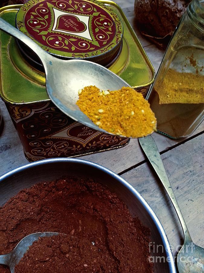 Spices Ca Painting by Steve Palmer - Fine Art America