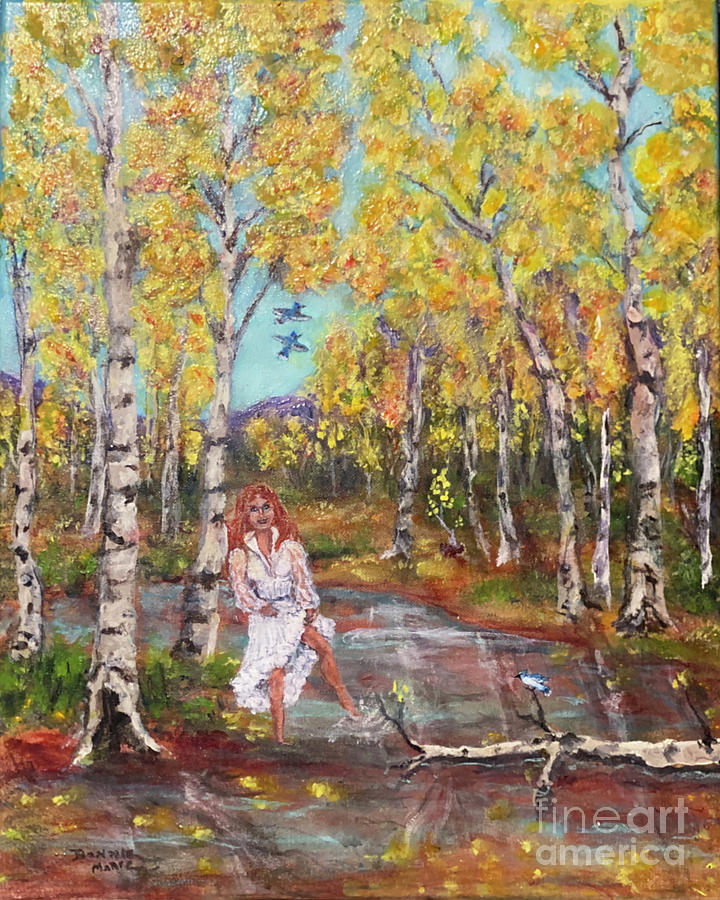 Fall Frolic, Cedar Breaks Utah Painting by Bonnie Marie - Fine Art America