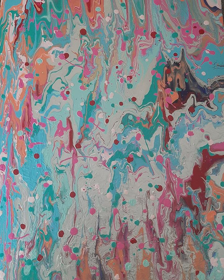 Splash splosh Painting by Hayley Neill - Pixels