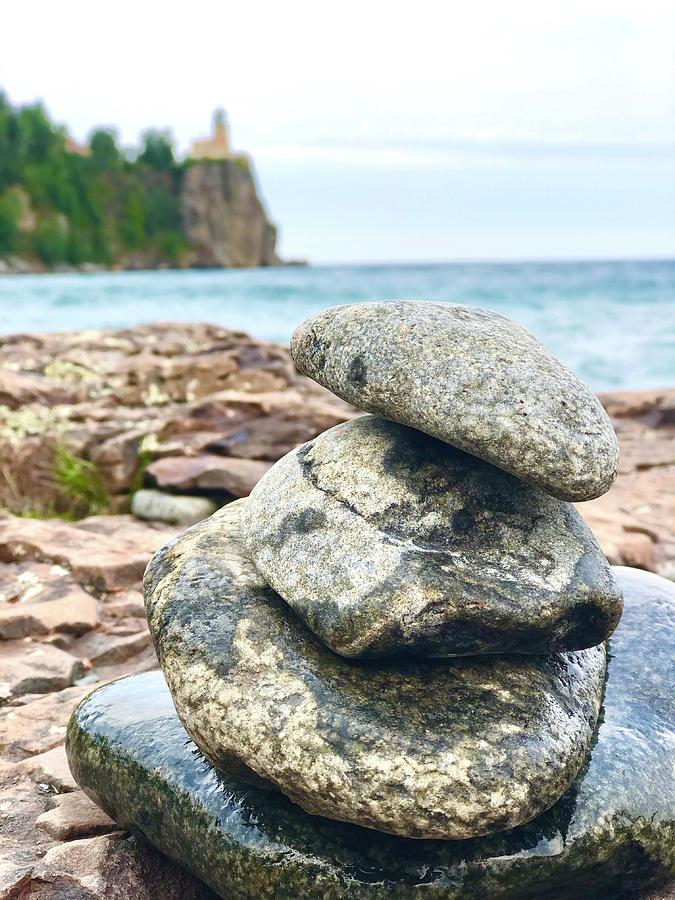 Split Rock Stack Photograph by Sharla Mandt | Pixels