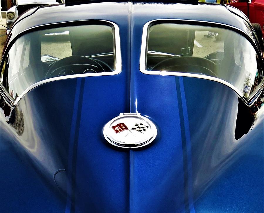 Split Window Corvette Photograph by Frederick Hahn - Fine Art America