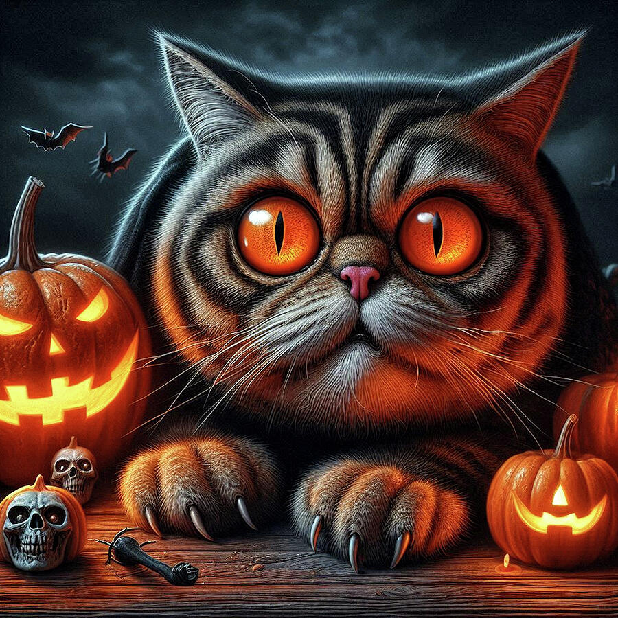 Spooked Digital Art by Newel Hunter - Fine Art America