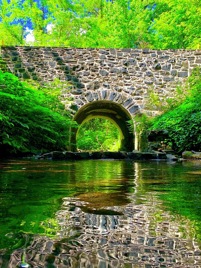 Spring Bridge 1 Photograph by Walter Storicks - Fine Art America