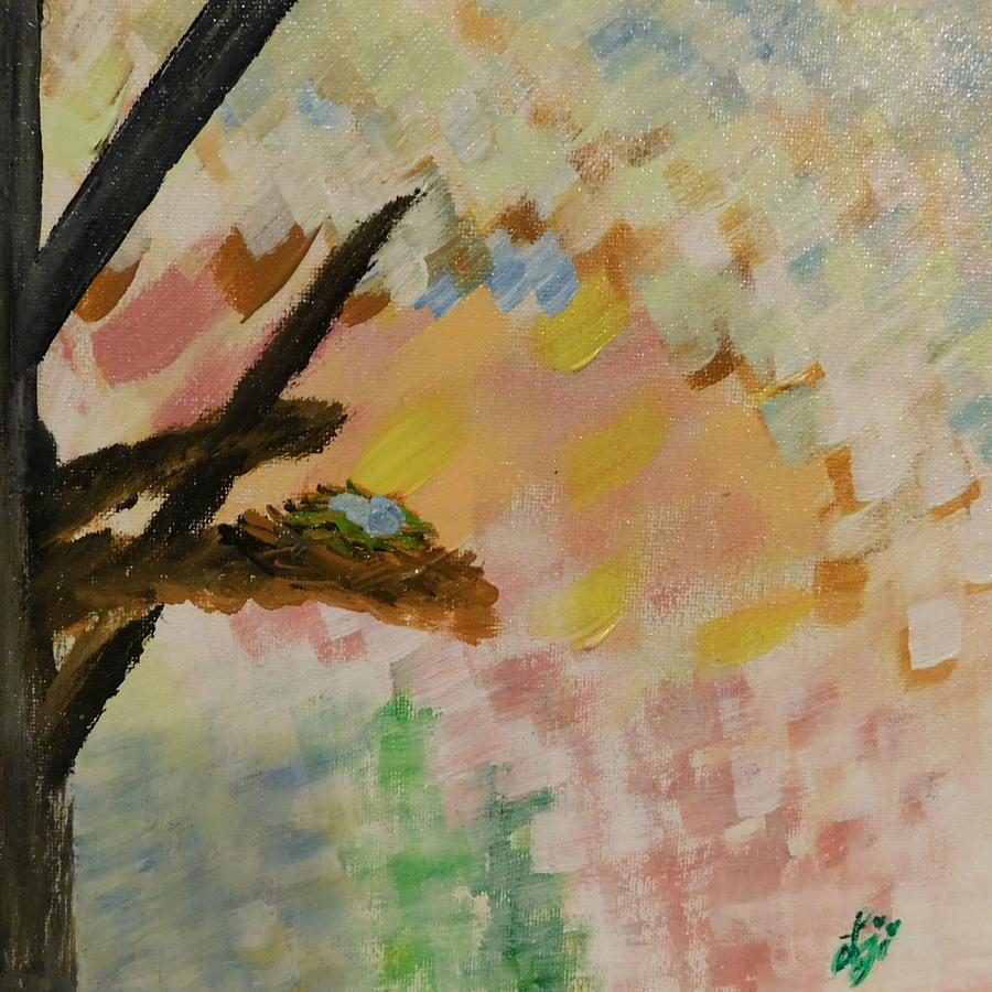 Spring Reflections Painting by Lori Irving - Fine Art America