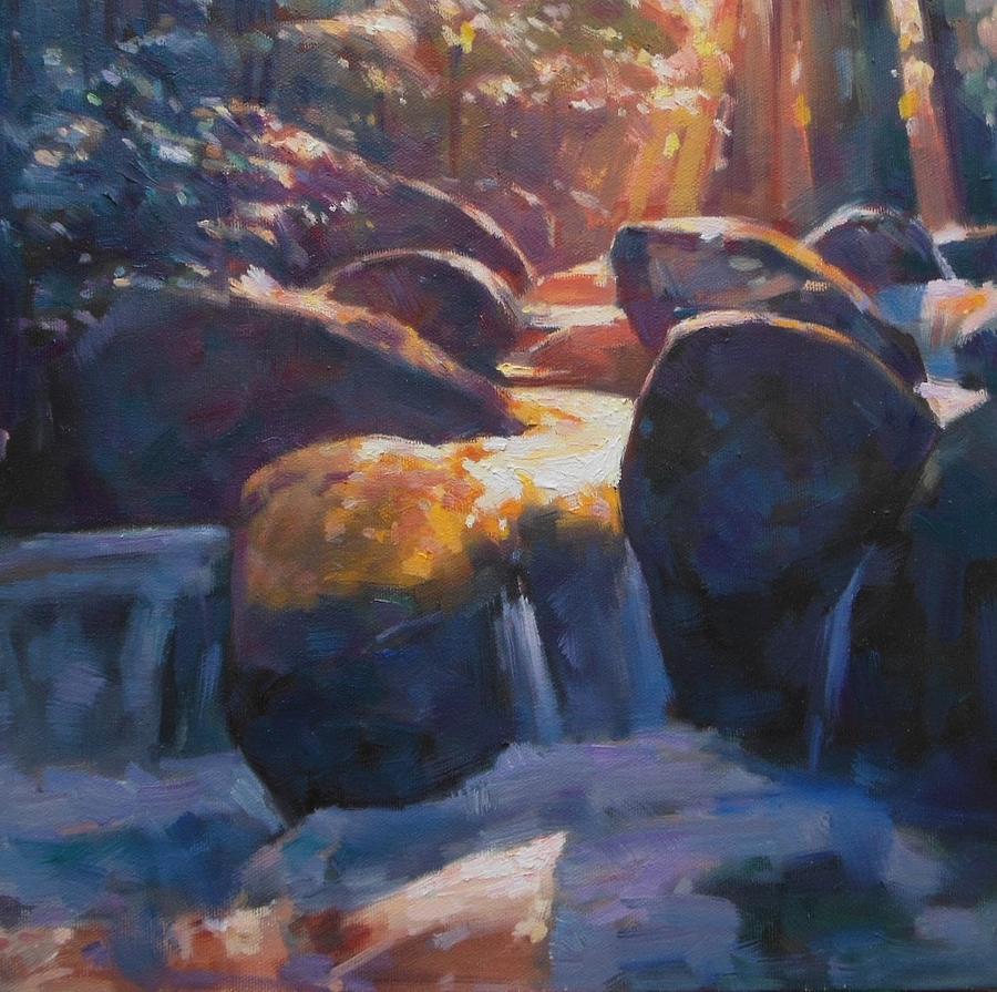 Spring water Painting by Tim Wun - Fine Art America