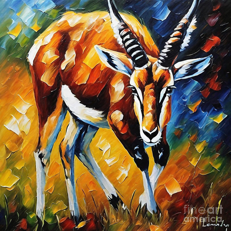 Springboks Drawing by Clint McLaughlin - Fine Art America