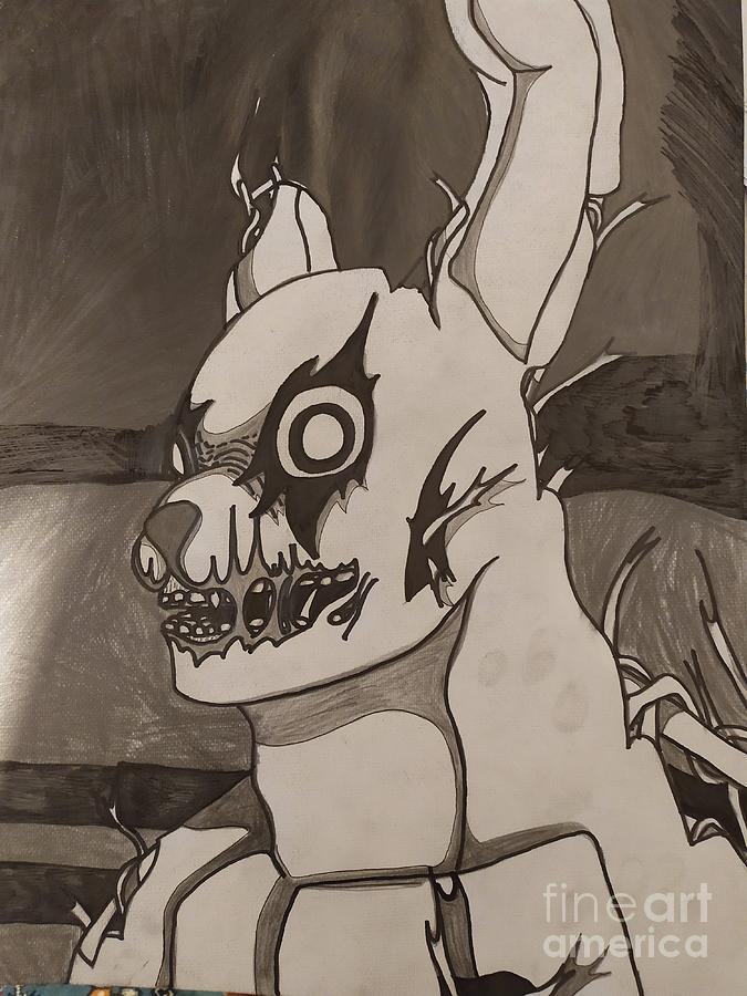 Springtrap stylized Drawing by Apollon Kelidis - Pixels