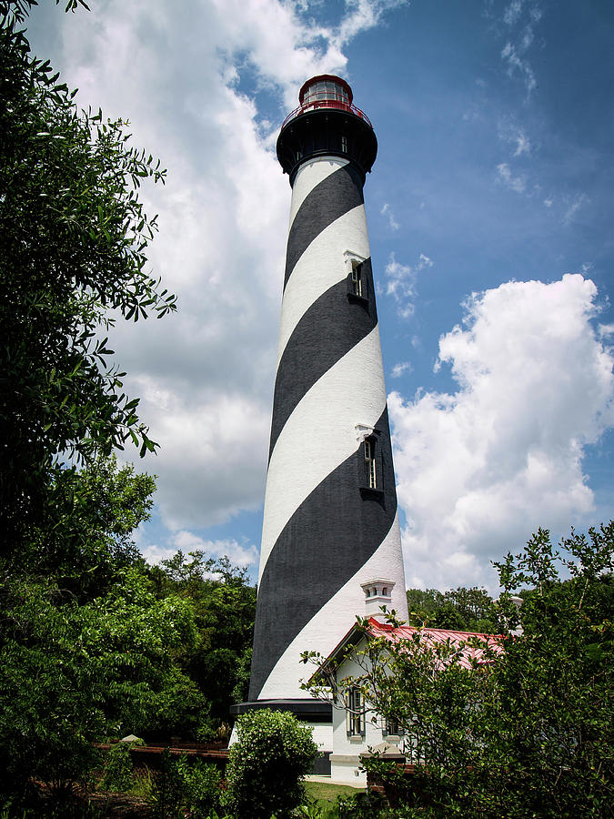 St Augustine Lighthouse... Photograph by David Choate - Pixels