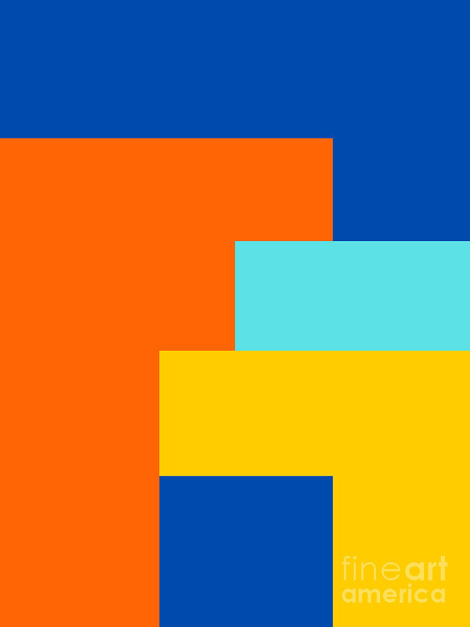 Stacked Shapes Digital Art by DrmzIVUI - - Fine Art America