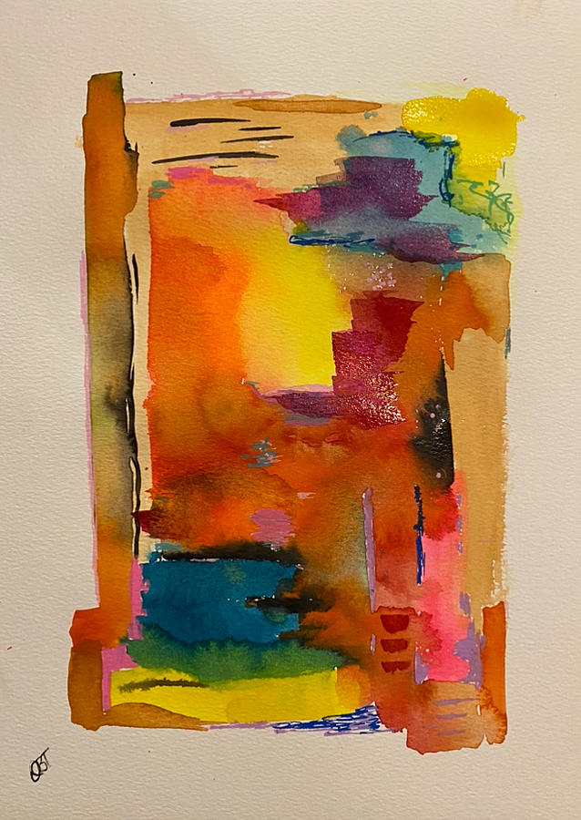 Stages of the day. Painting by Imelda Barrera-Titley - Fine Art America Stages of the day. Painting by Imelda Barrera-Titley - Fine Art America