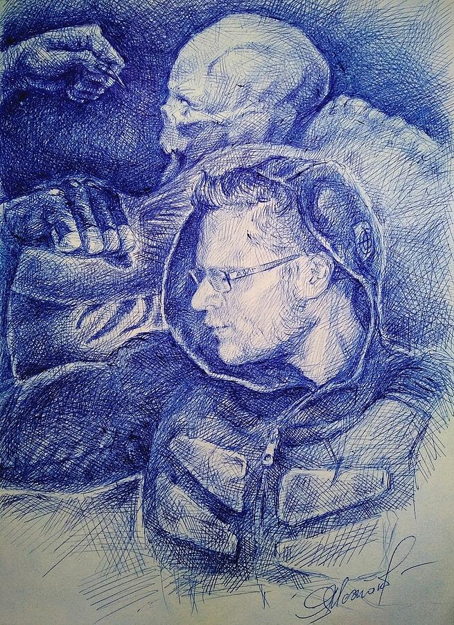 Stalker Drawing by Yaroslav Mezhakov - Fine Art America