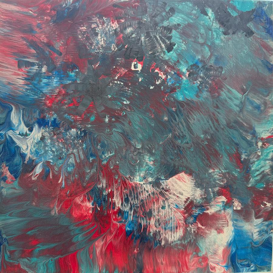 Star Spangled Painting by Janiqua Shellbottom - Fine Art America