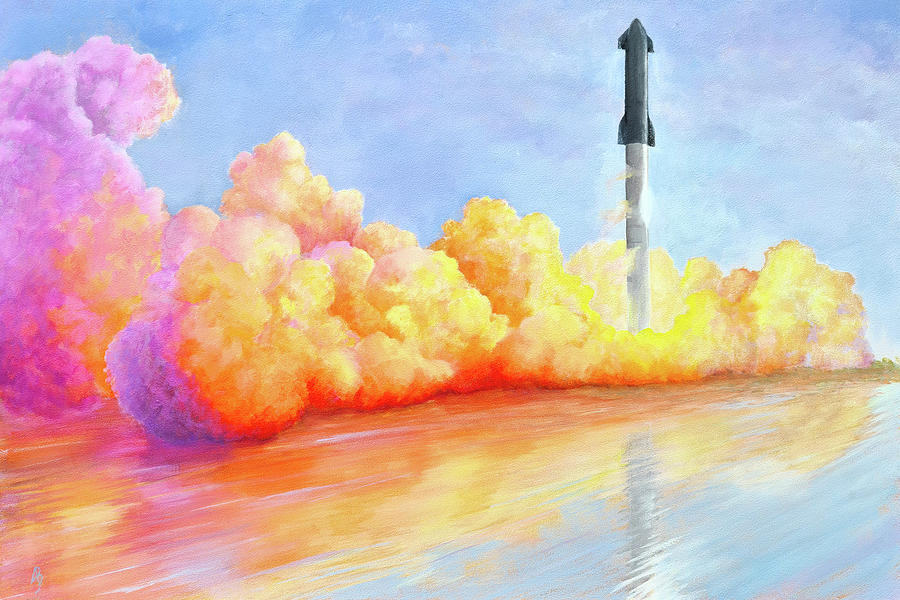 Starship Super Heavy and you have burned so very very brightly Roy ...