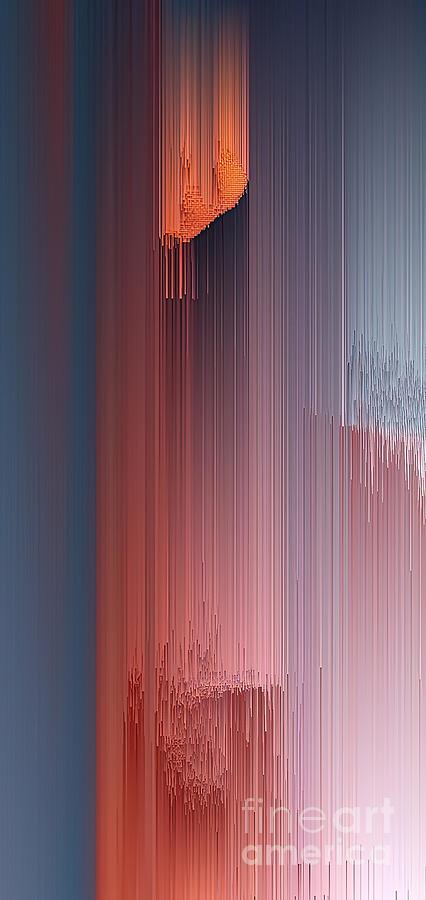 Static Abstract Art Painting by Jake Danielle - Fine Art America