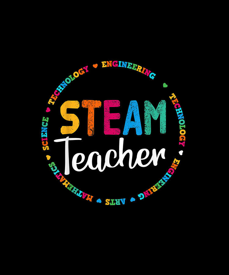 Steam Teacher Back To School Stem Special Drawing by Ngo Ngoc