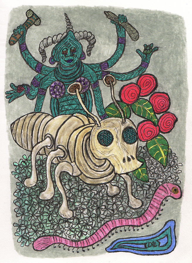 Still Evolving Drawing by Danny Lowe - Fine Art America