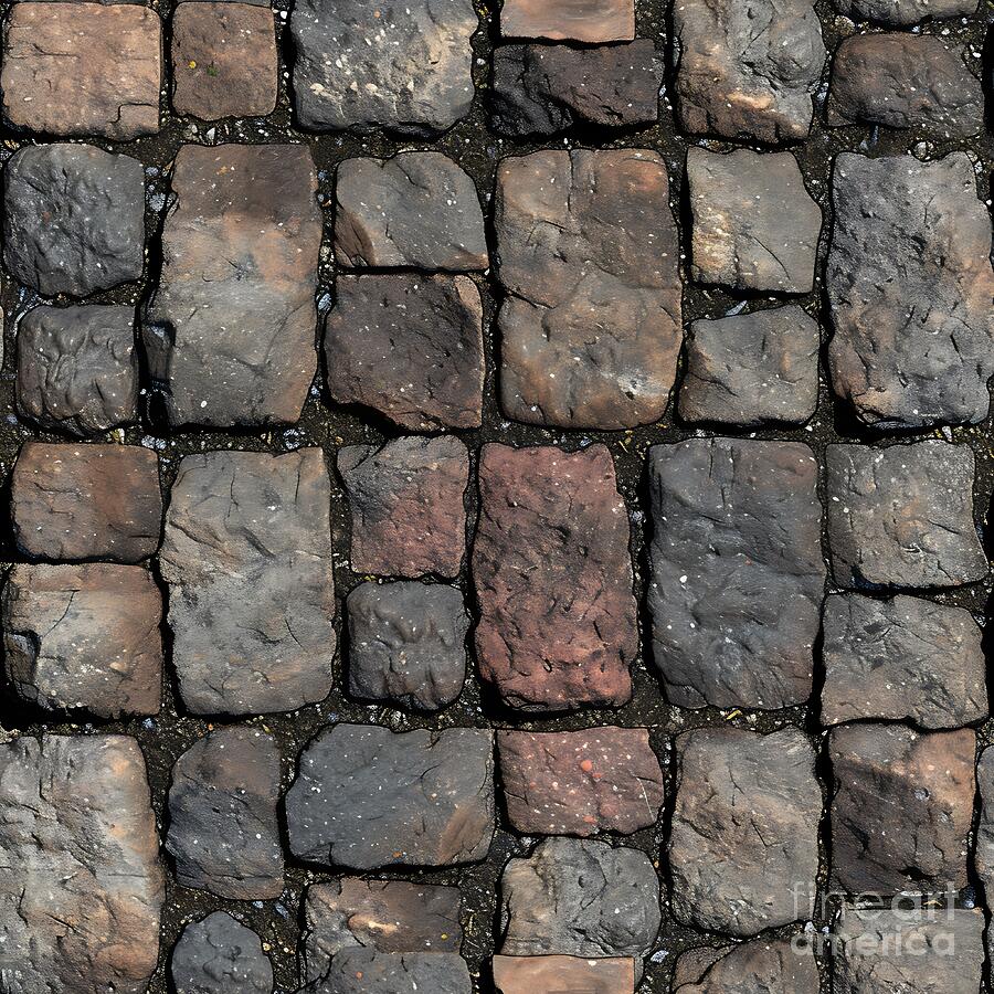 Stone Patterns Painting by Patterns Gallery - Pixels