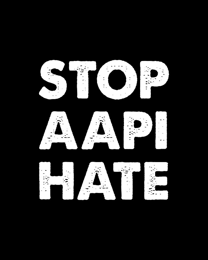 Stop Aapi Hate Digital Art by Jane Keeper - Fine Art America