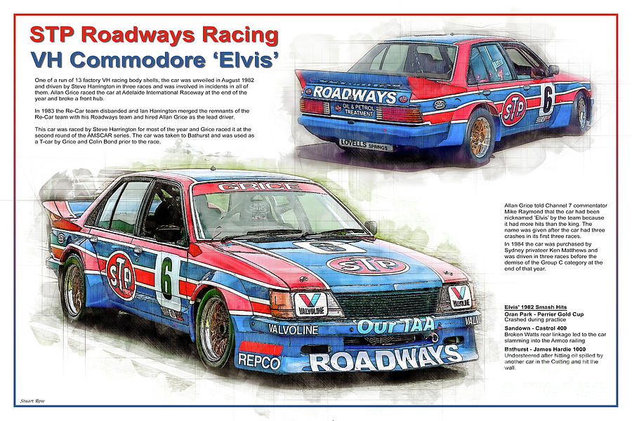 STP Roadways Commodore Photograph by Stuart Row - Fine Art America