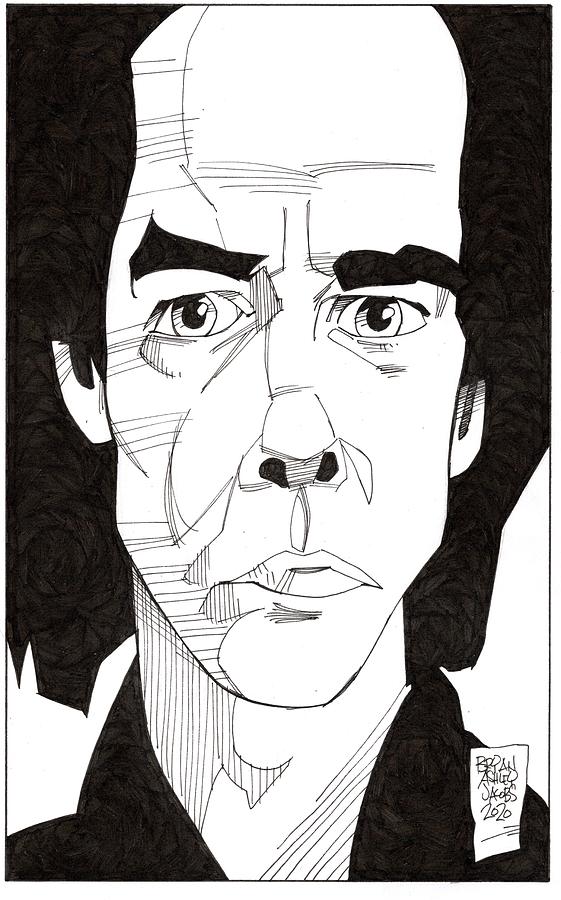 Straight to You Drawing by Bryan Jacobs - Fine Art America