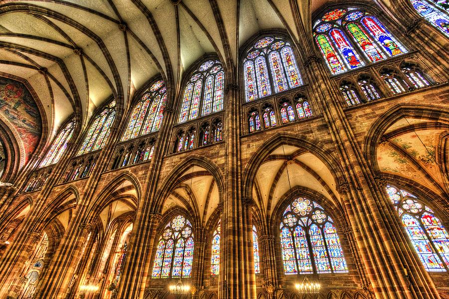 Strasbourg Cathedral Photograph By David Pyatt Fine Art America