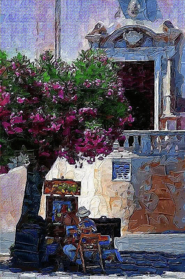 Street Artist Digital Art by Bob Smerecki | Fine Art America