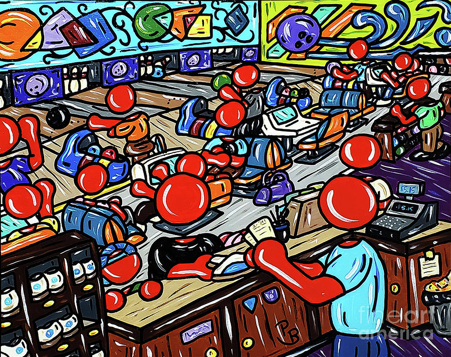 Strike Painting by -Wingnut- - Fine Art America