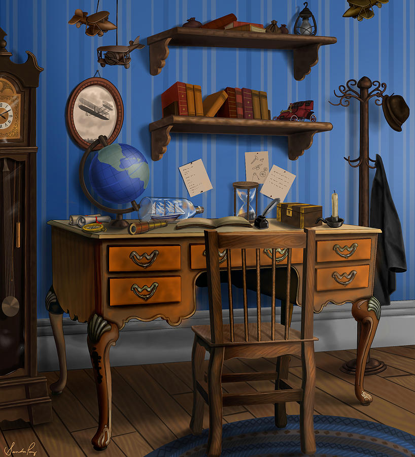 Study Digital Art by Sandra Perez - Pixels