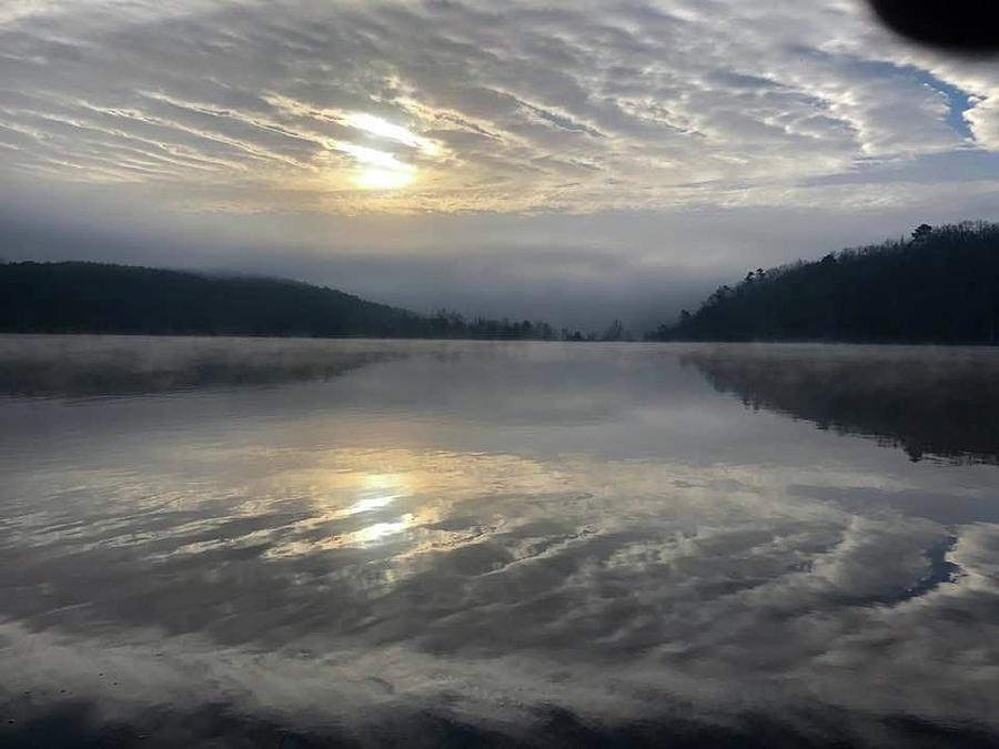 Stumpy Pond Sunrise reflection Photograph by Chip Slaughter - Fine Art ...