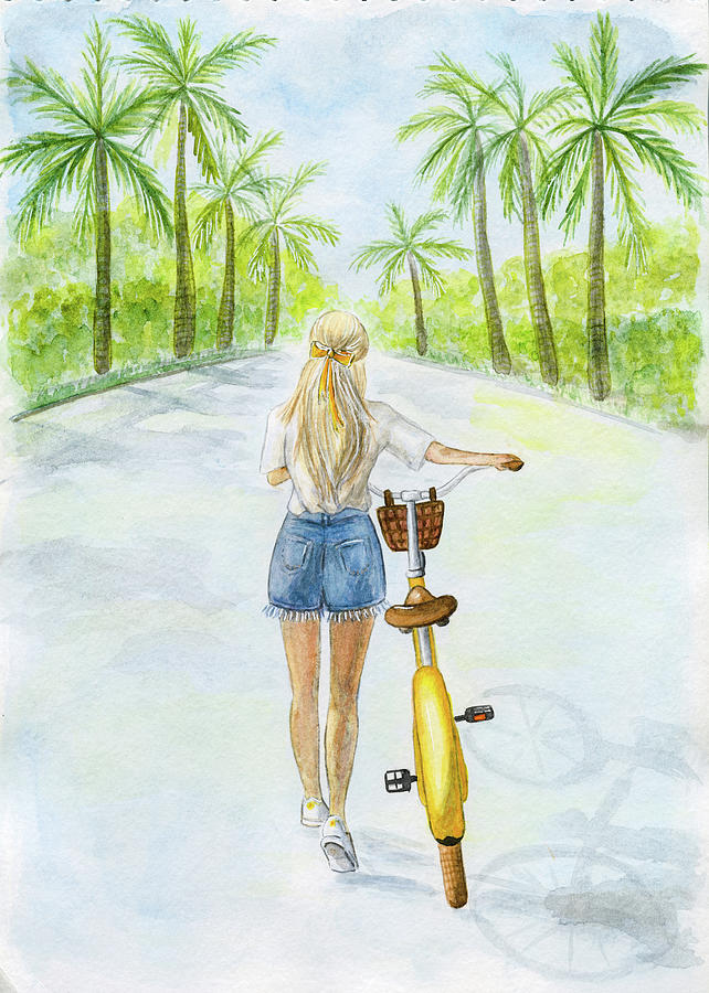 Summer Ride Drawing by Natalia Sky - Fine Art America